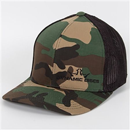 Dynamic Discs Camo Fitted Hat • Marshall Street Disc Golf