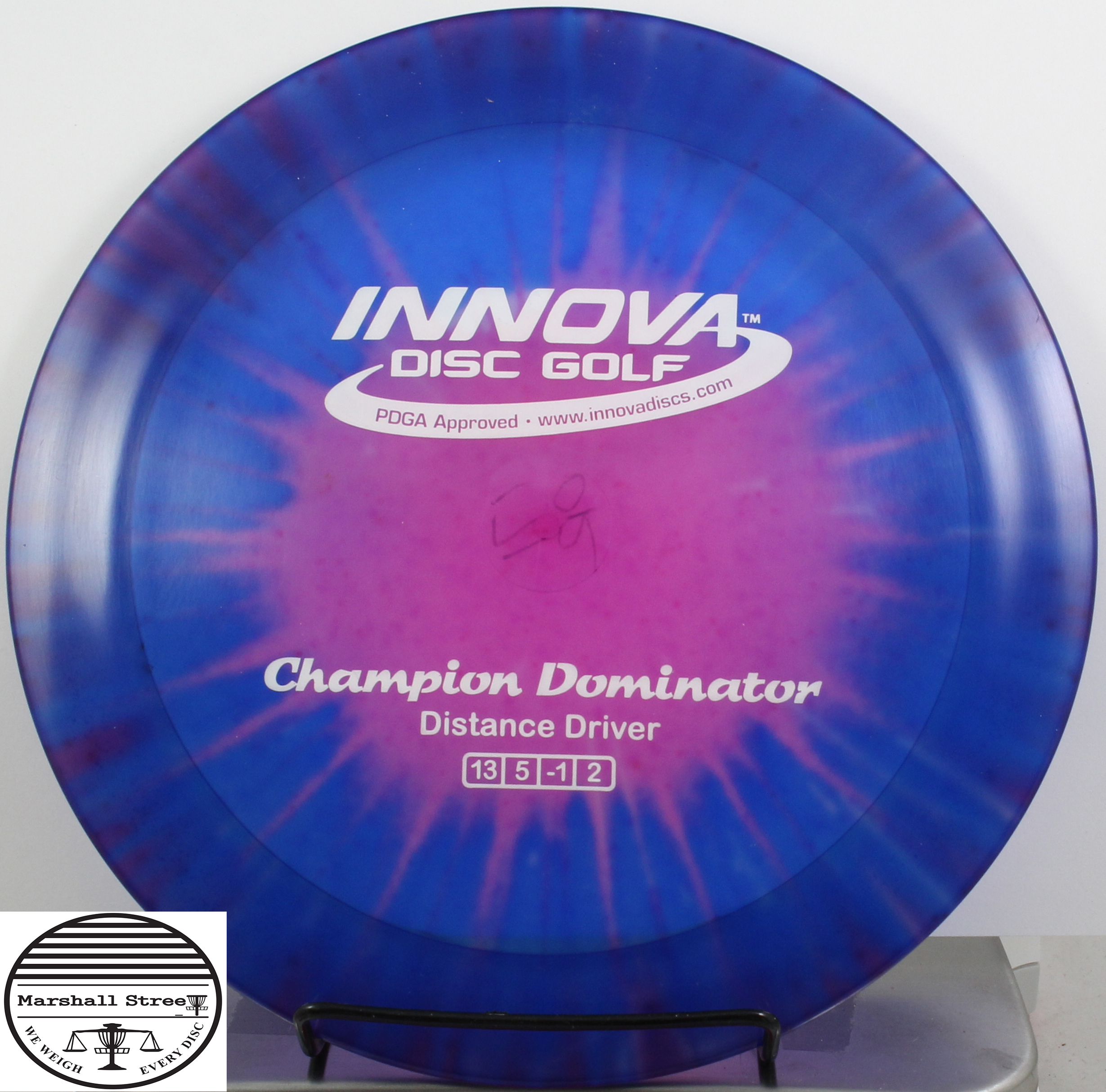 Tie-Dye Champion Dominator • Marshall Street Disc Golf