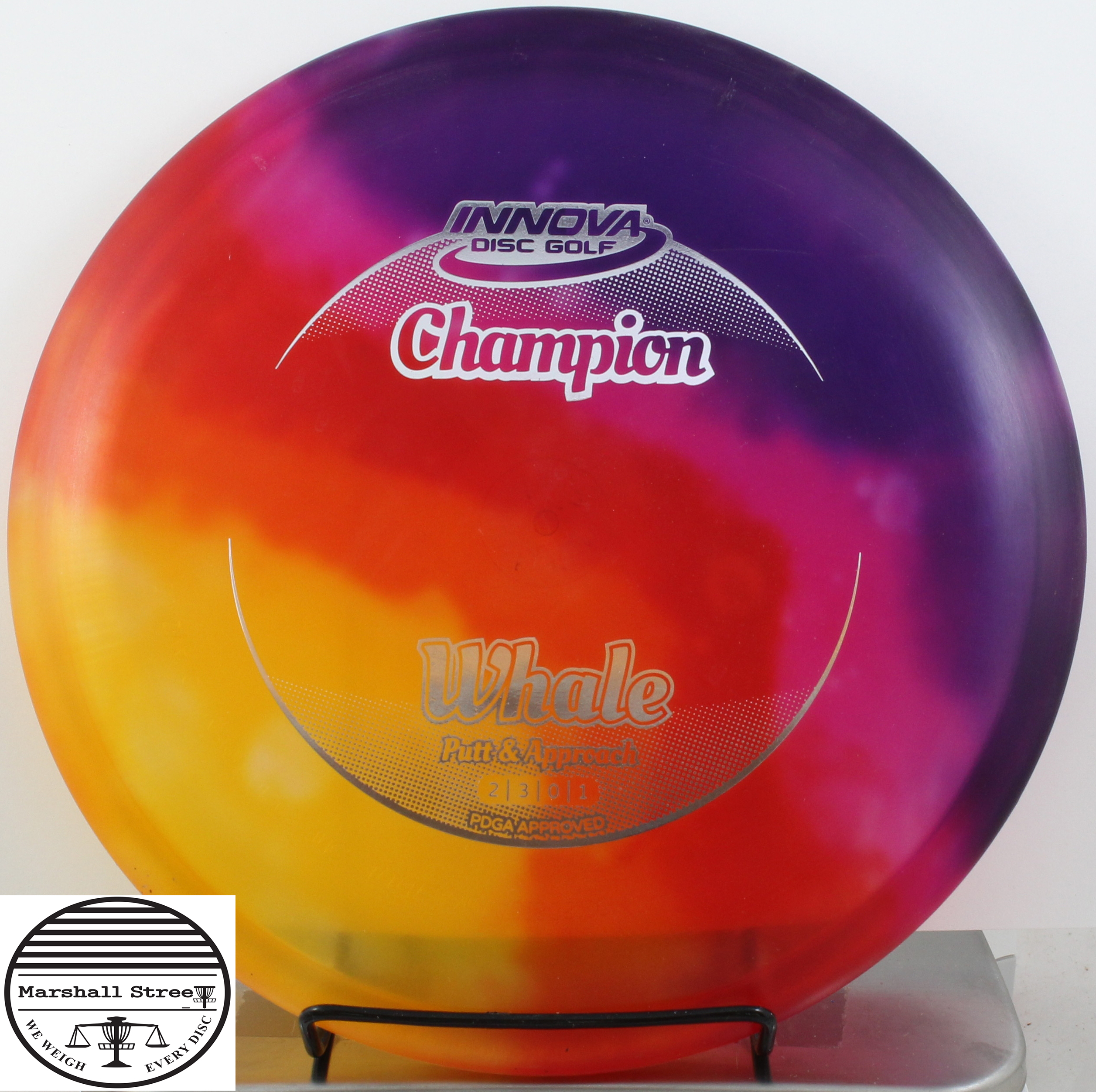 Tie-Dye Champion Whale • Marshall Street Disc Golf