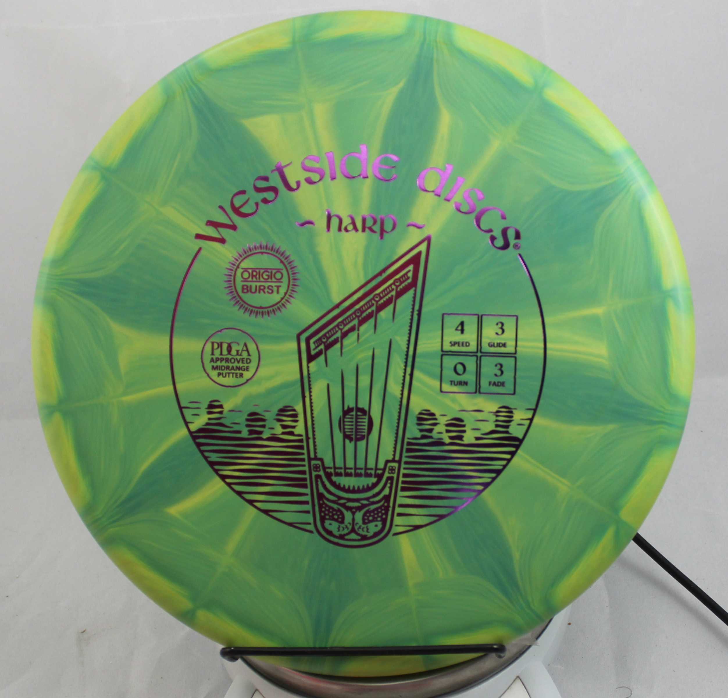 Origio Burst Harp • Marshall Street Disc Golf