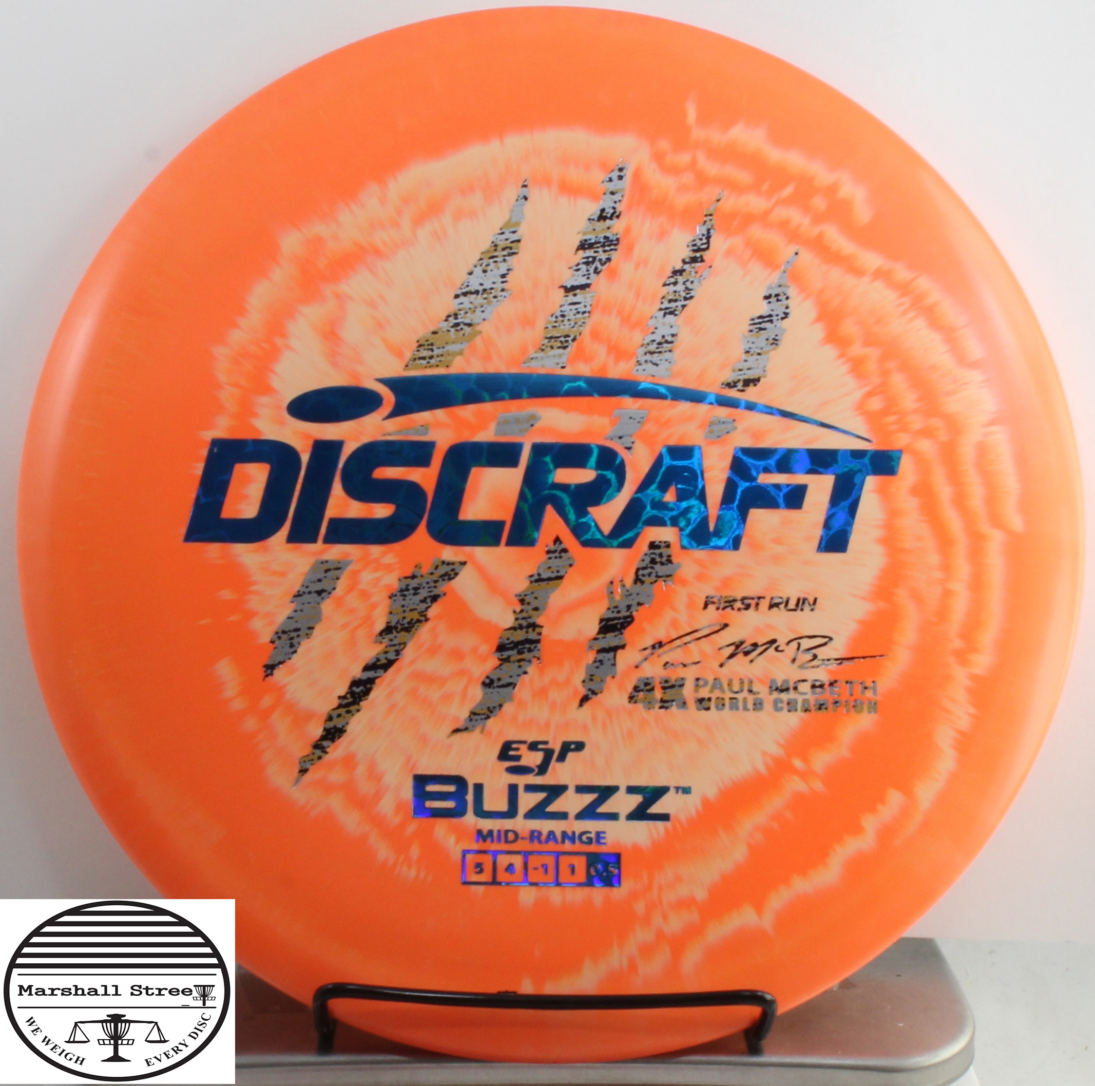 ESP Buzzz, McBeth 4x 1st Run • Marshall Street Disc Golf