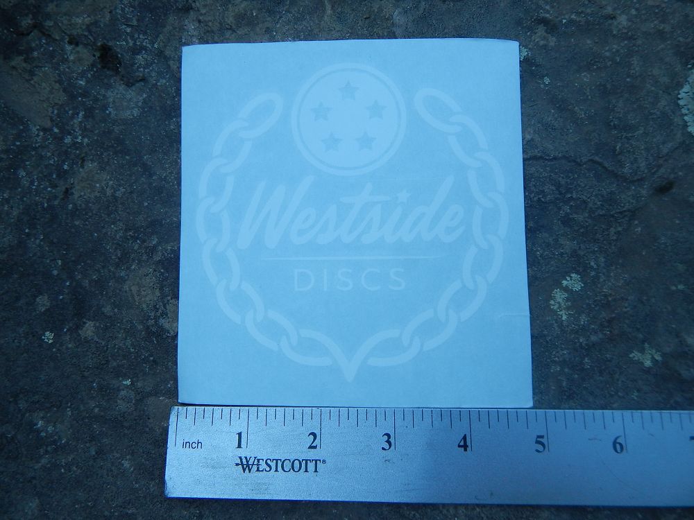 Westside Discs Logo Vinyl • Marshall Street Disc Golf