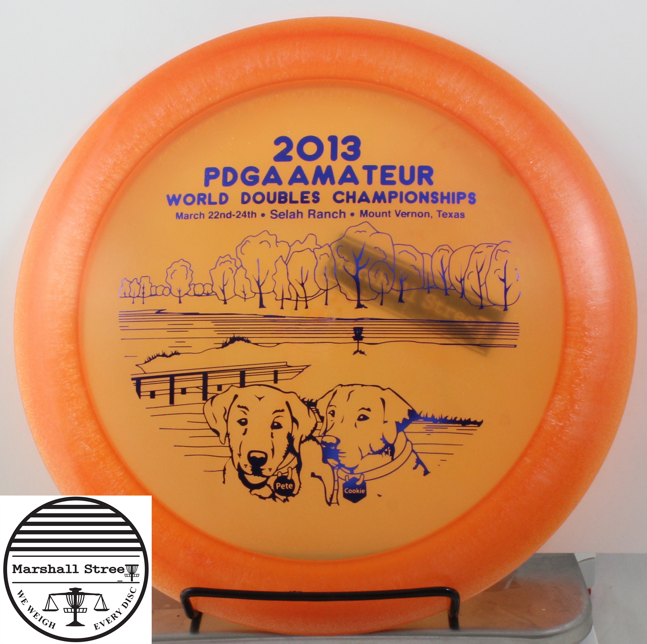 Blizzard Boss, 2013 Worlds Dub • Marshall Street Disc Golf