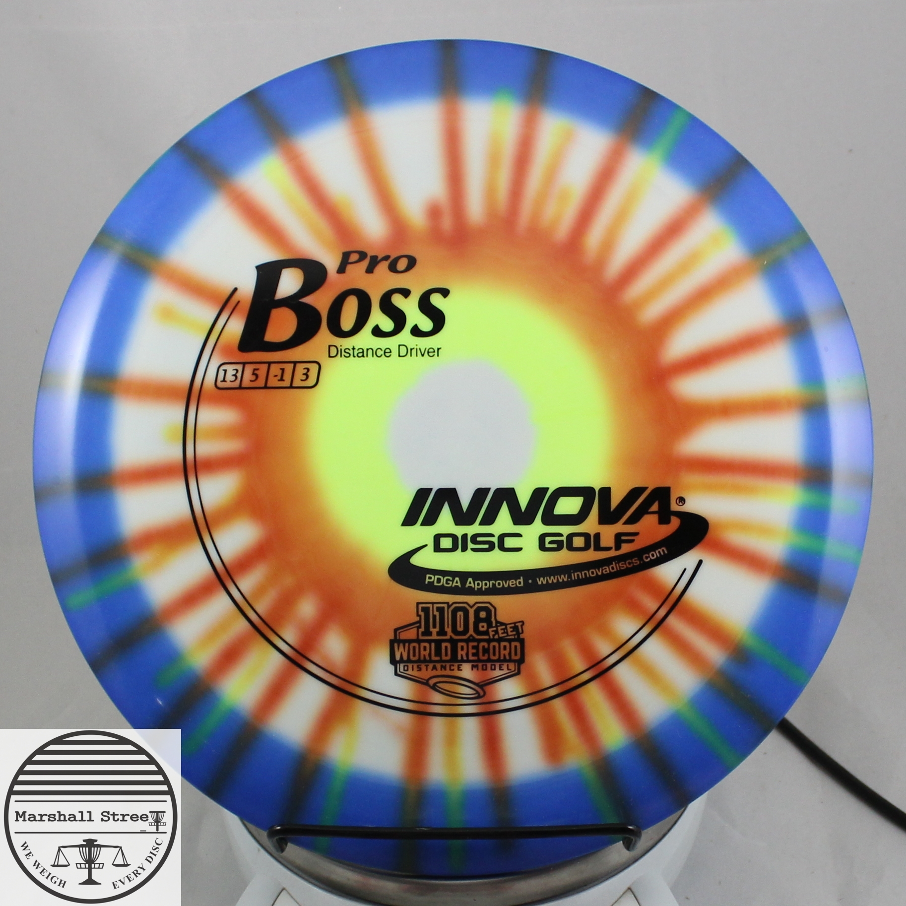 Tie Dye Pro Boss • Marshall Street Disc Golf
