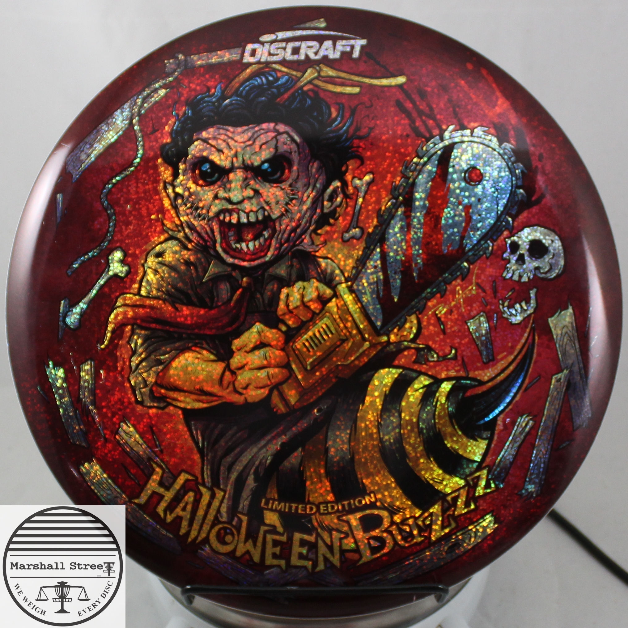 ESP Glow Buzzz, Sparkle 2018 H • Marshall Street Disc Golf