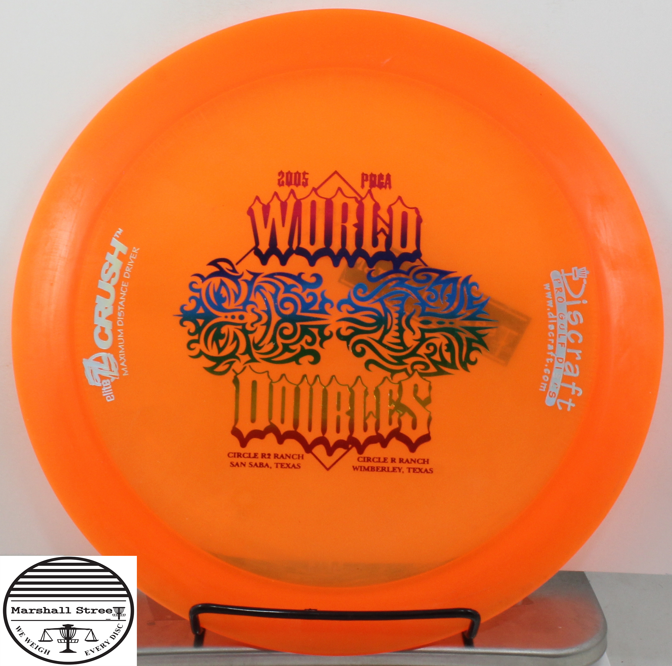 Elite Z Crush, 2005 World Dubs • Marshall Street Disc Golf