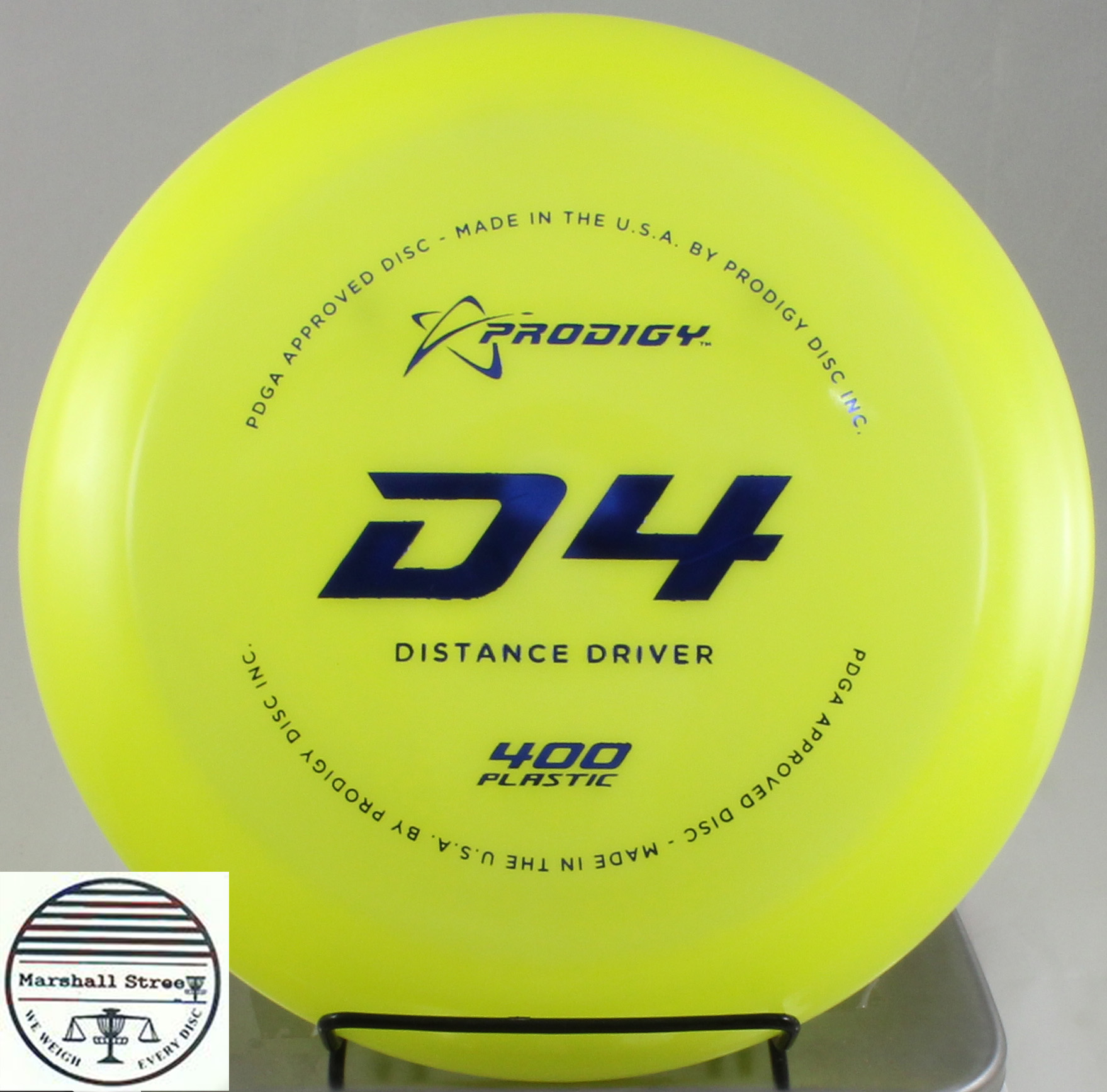 Prodigy D4, 400 • Marshall Street Disc Golf