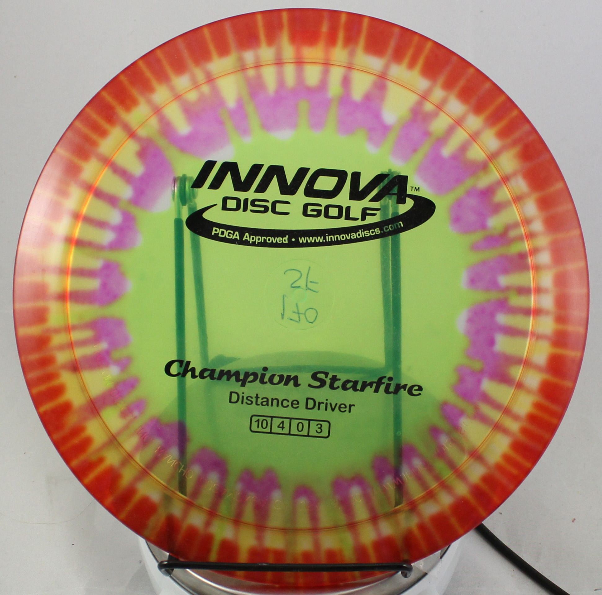 Tie-Dye Champion Starfire • Marshall Street Disc Golf