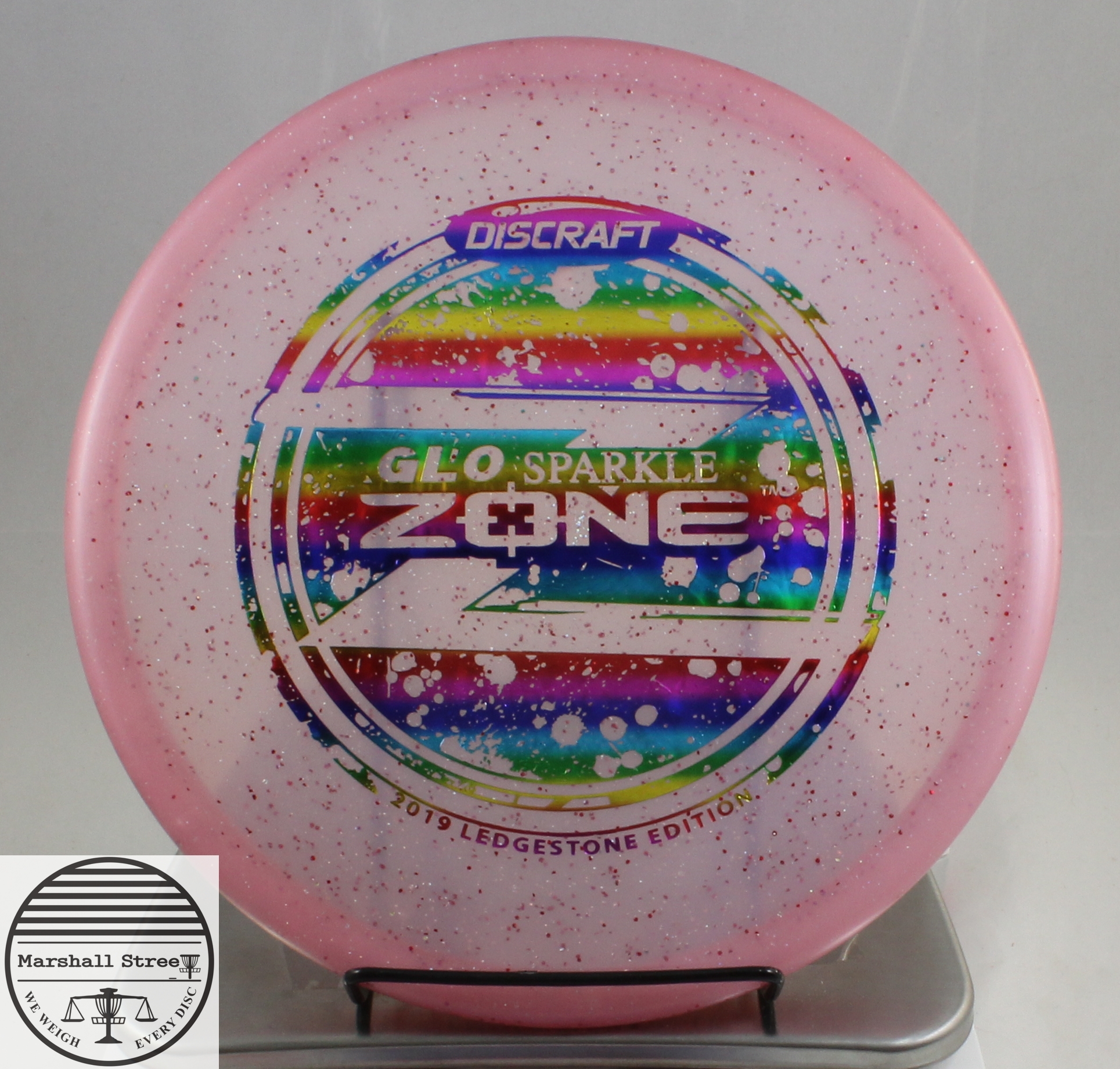 Glow Zone, Sparkle 2019 Ledge • Marshall Street Disc Golf