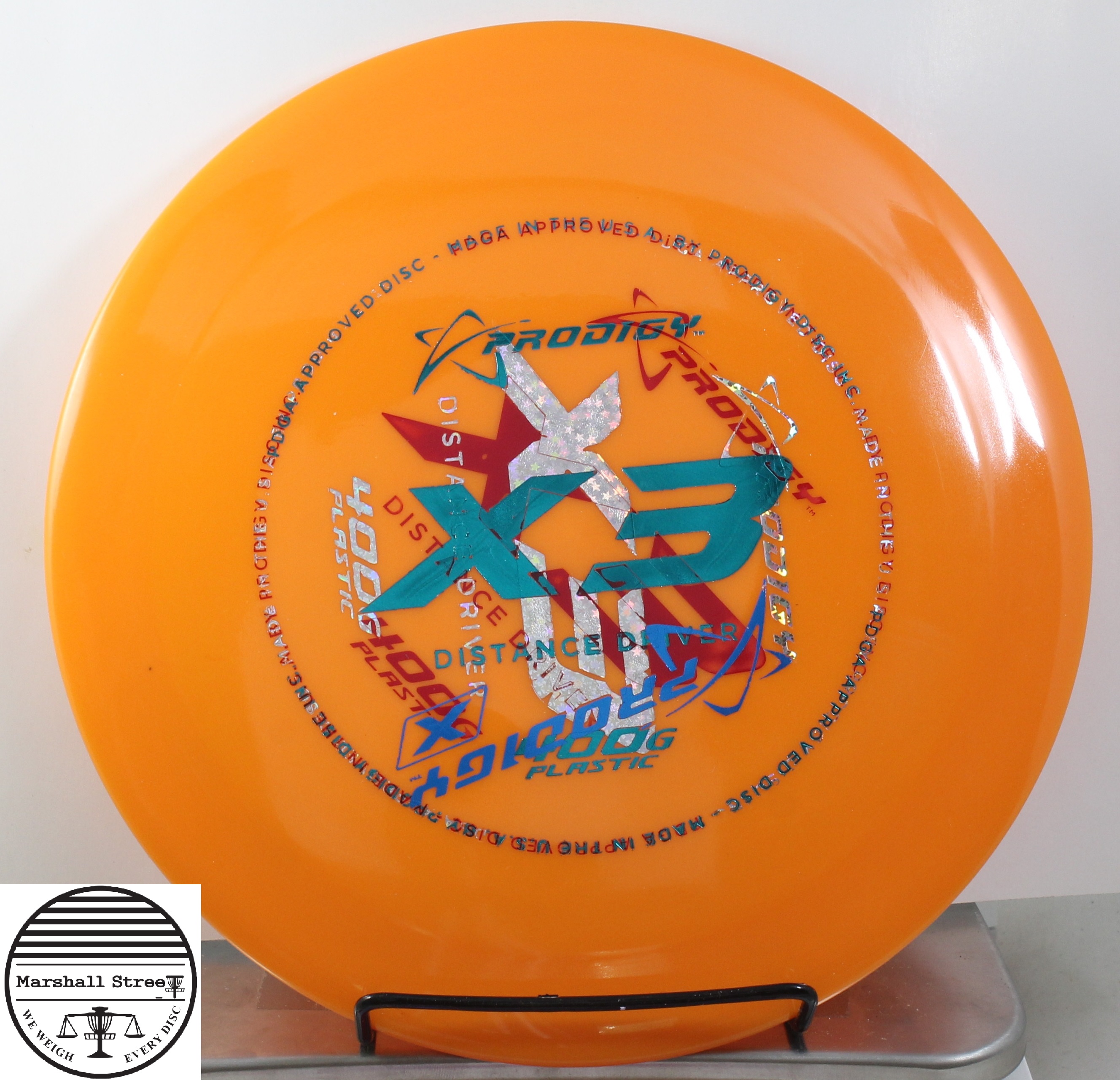 X-Out Prodigy X3, 400G • Marshall Street Disc Golf