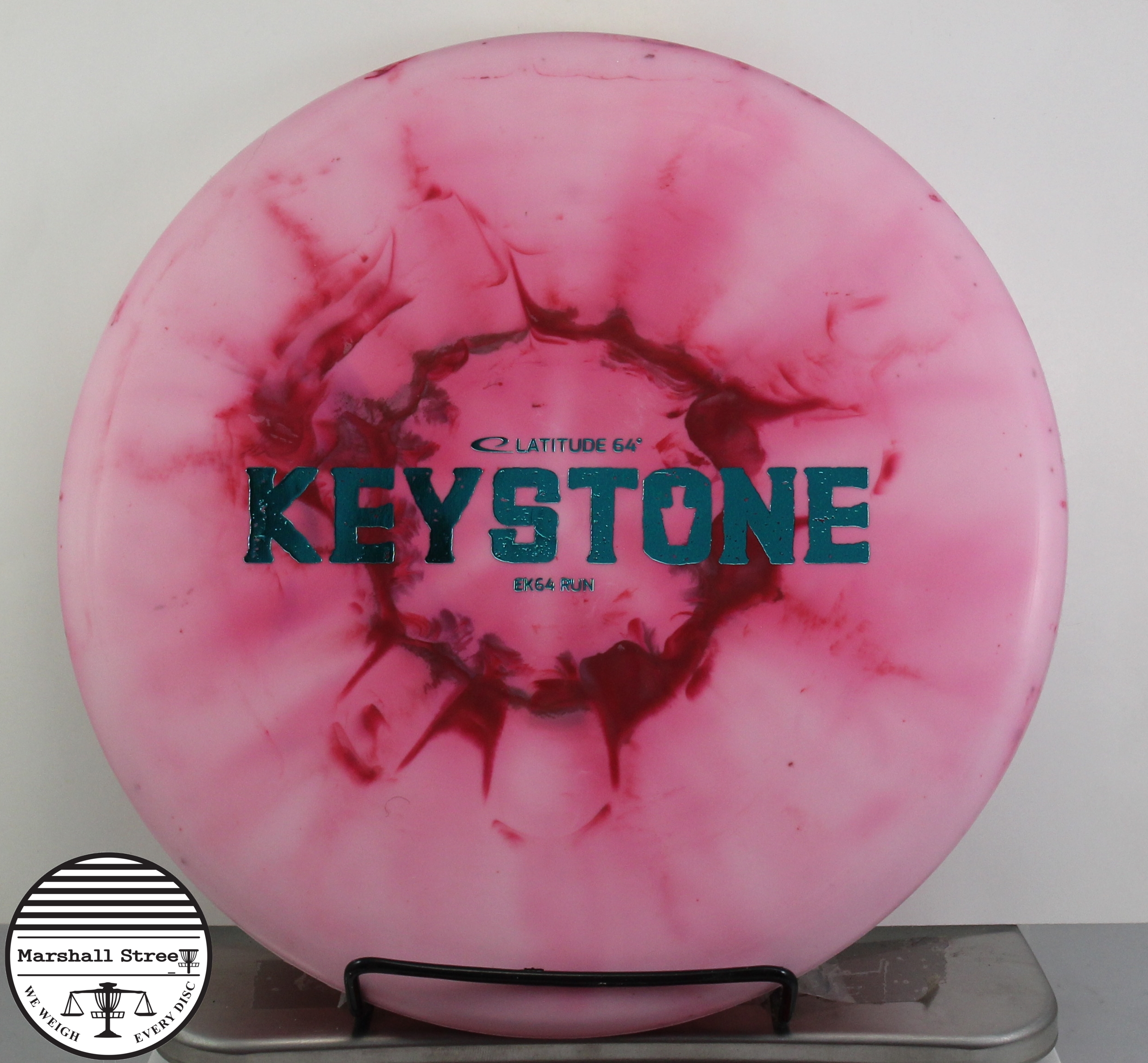 Zero Medium Splatter Keystone • Marshall Street Disc Golf
