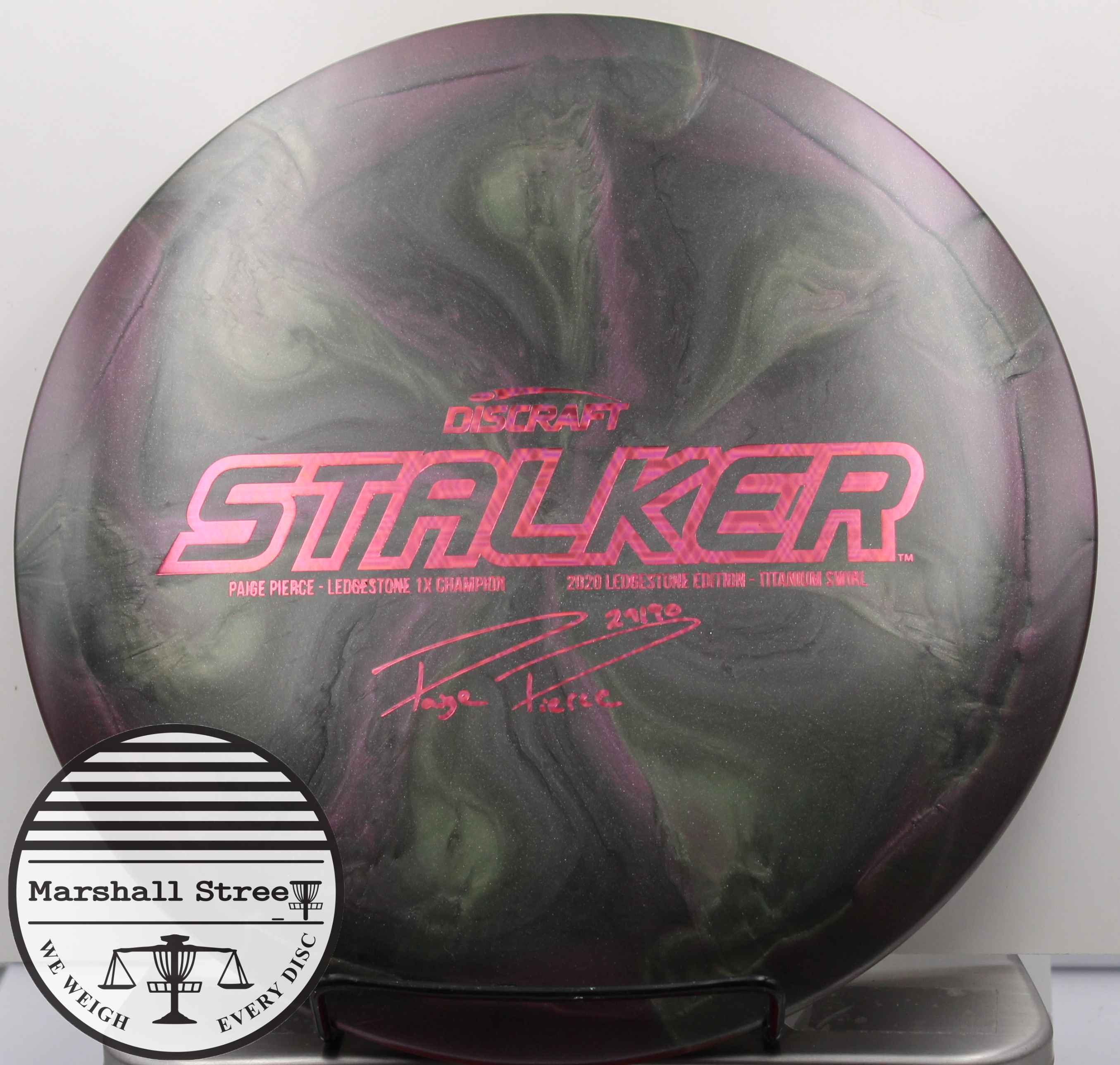Ti Swirl Stalker, 2020 LIO • Marshall Street Disc Golf