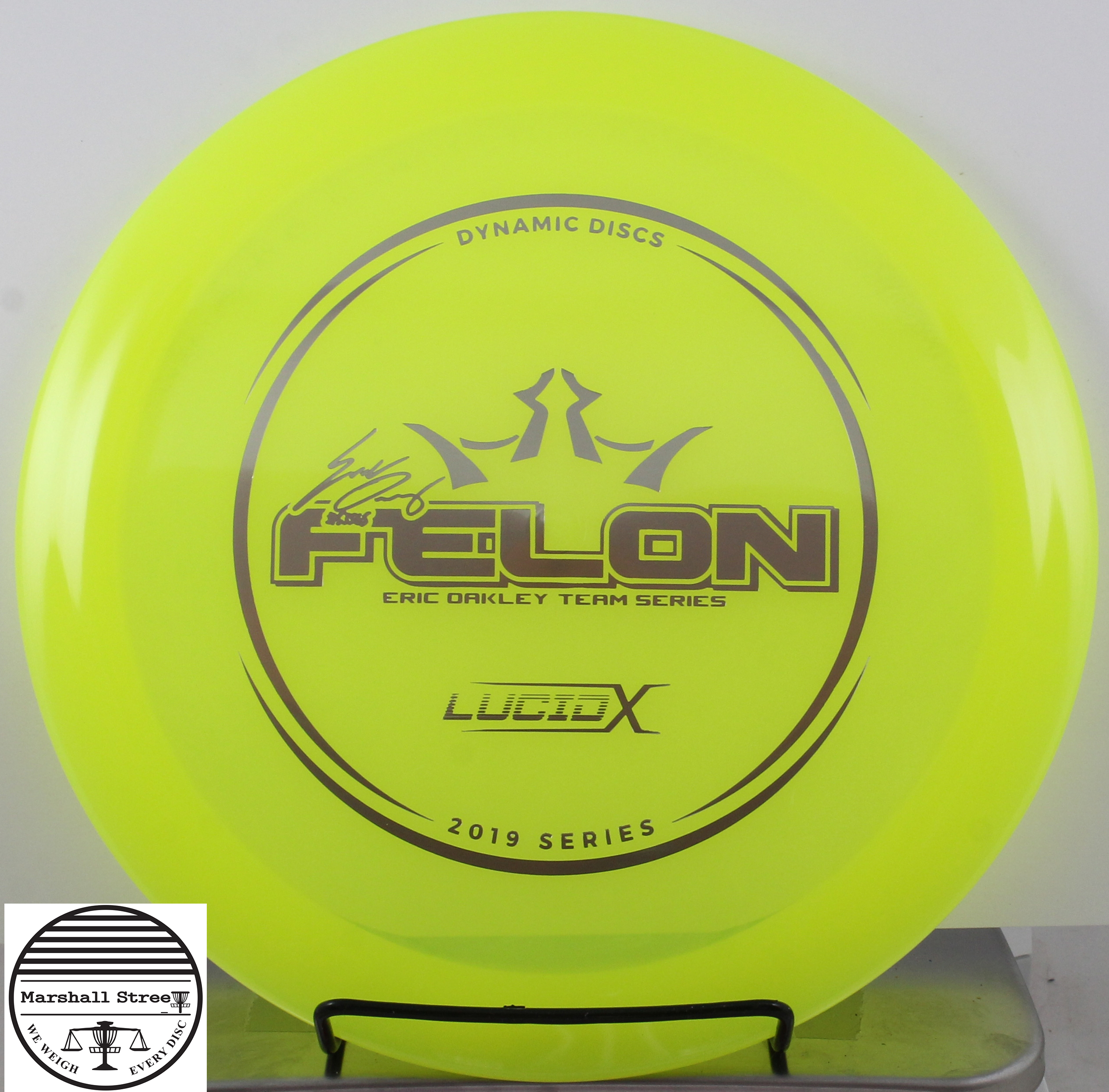 Lucid-X Felon, Eric Oakley'19 • Marshall Street Disc Golf