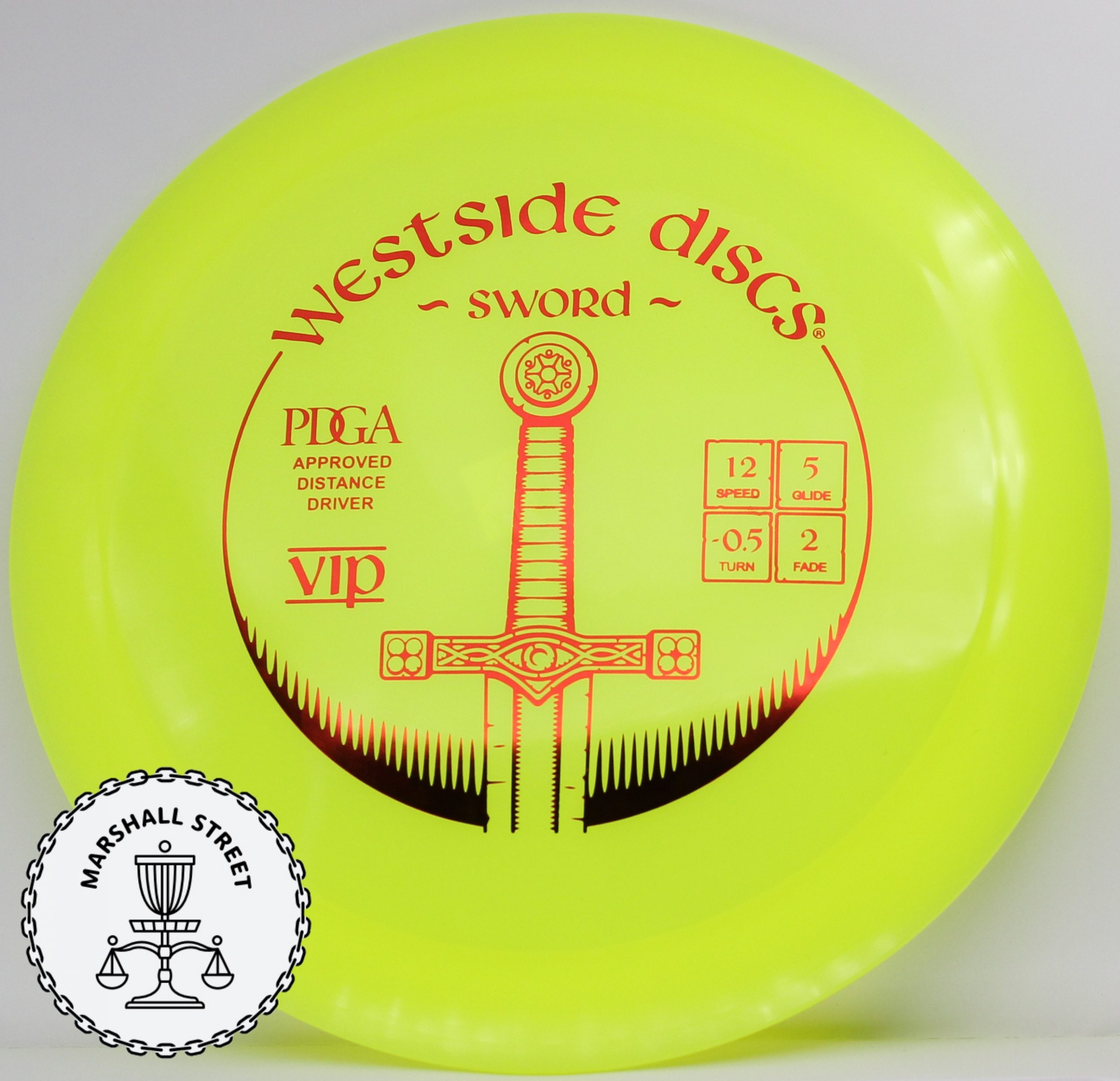 VIP Sword • Marshall Street Disc Golf
