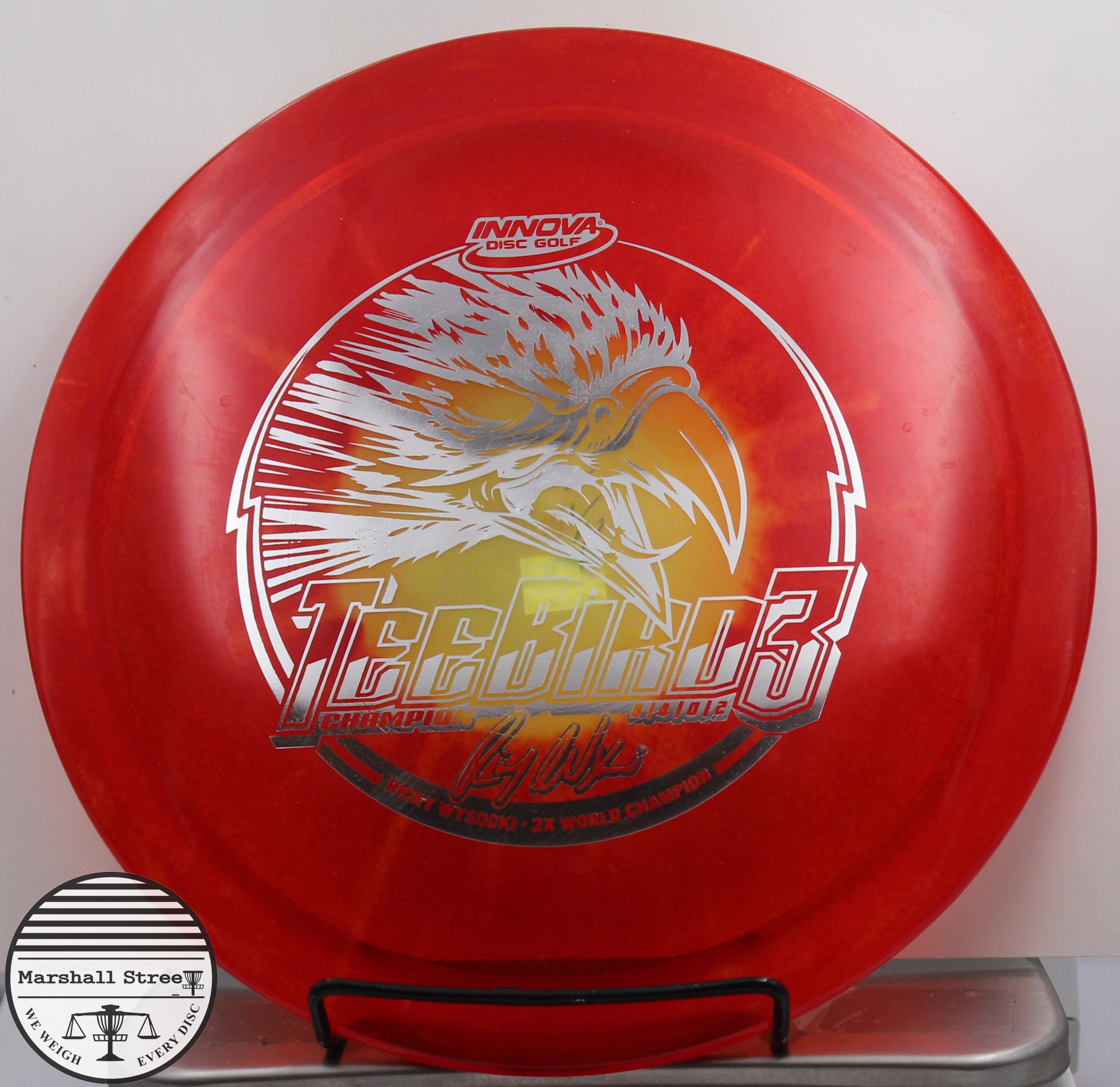 Tie-Dye Champion Teebird3, 2X • Marshall Street Disc Golf