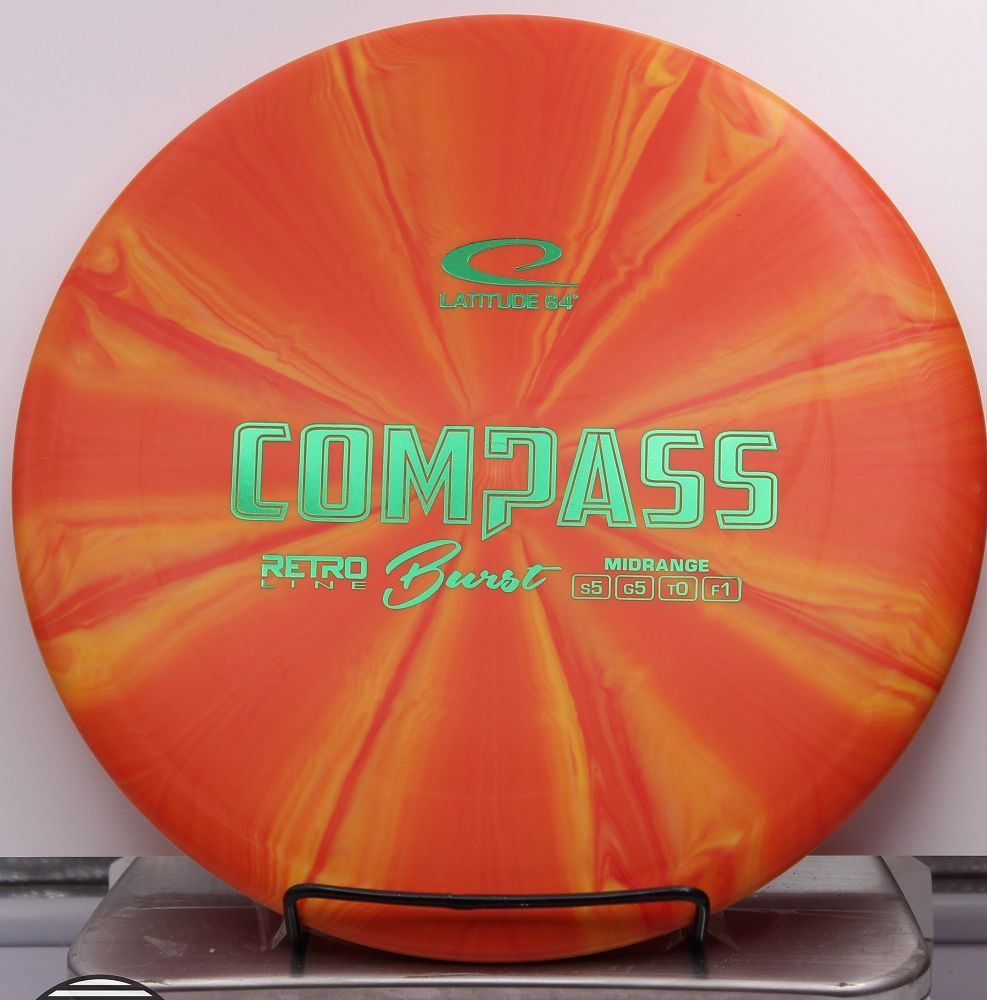 Retro Burst Compass • Marshall Street Disc Golf