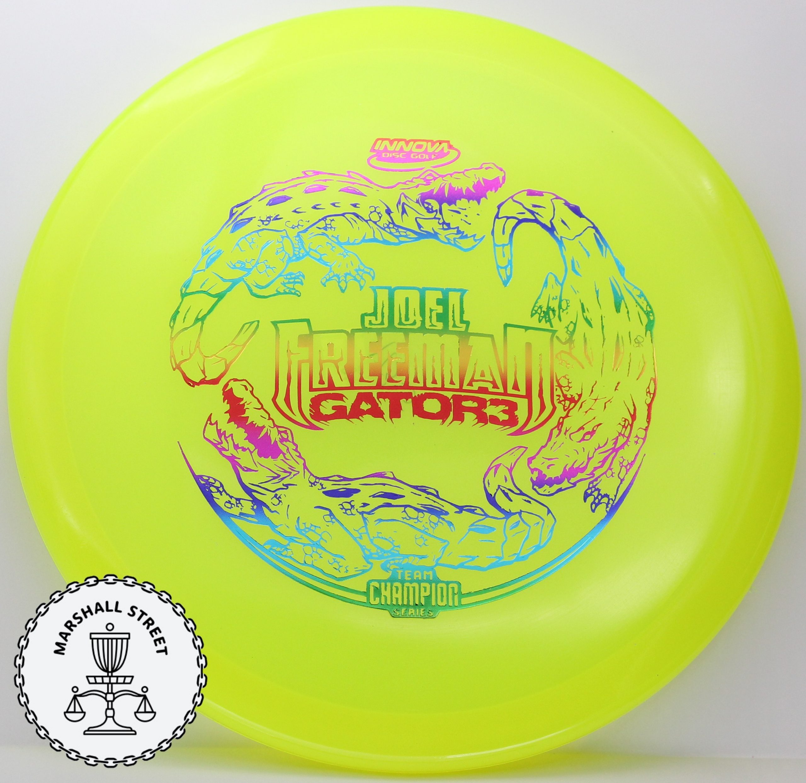 Champ Gator3, Joel F. 2021 • Marshall Street Disc Golf