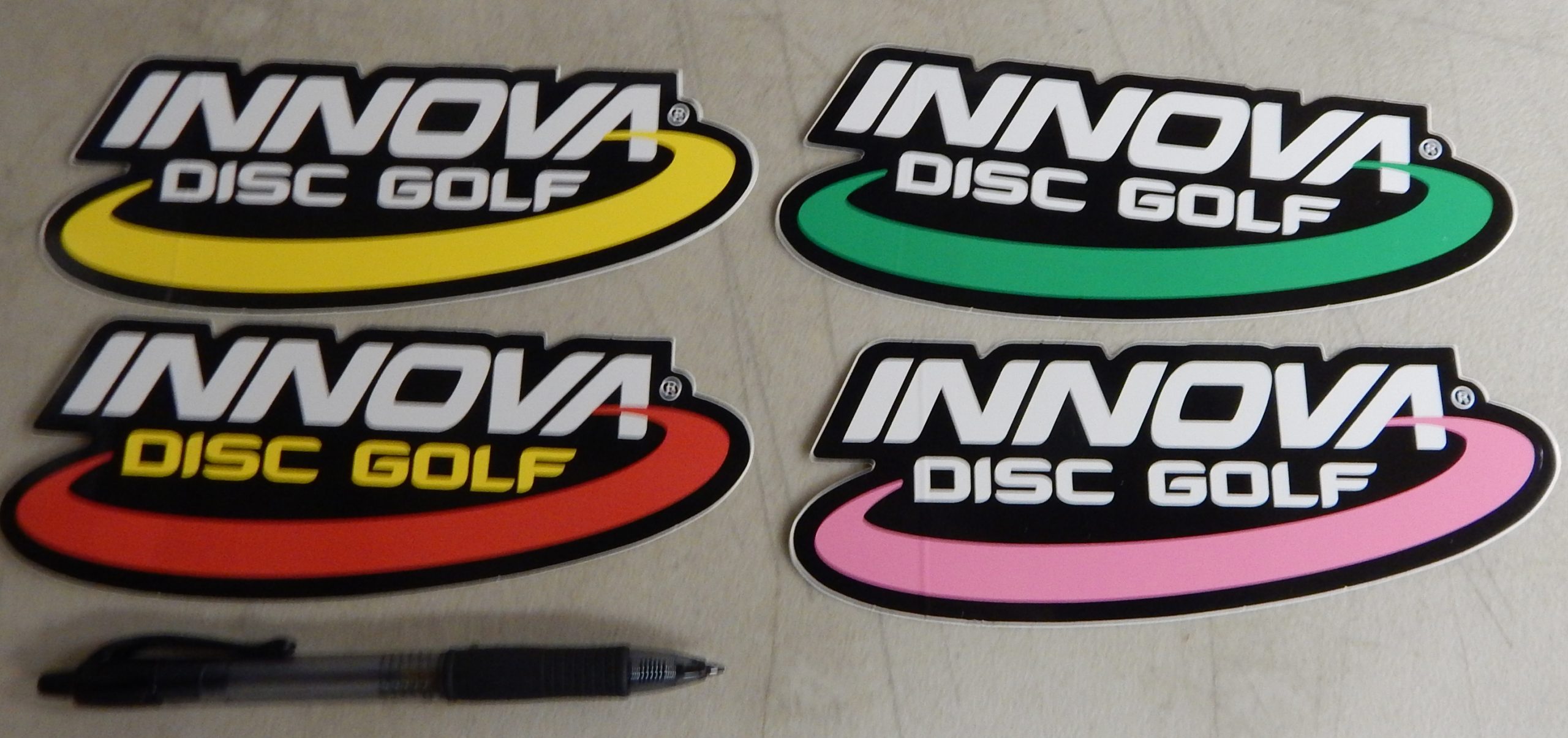 Innova Die Cut 4" Sticker • Marshall Street Disc Golf