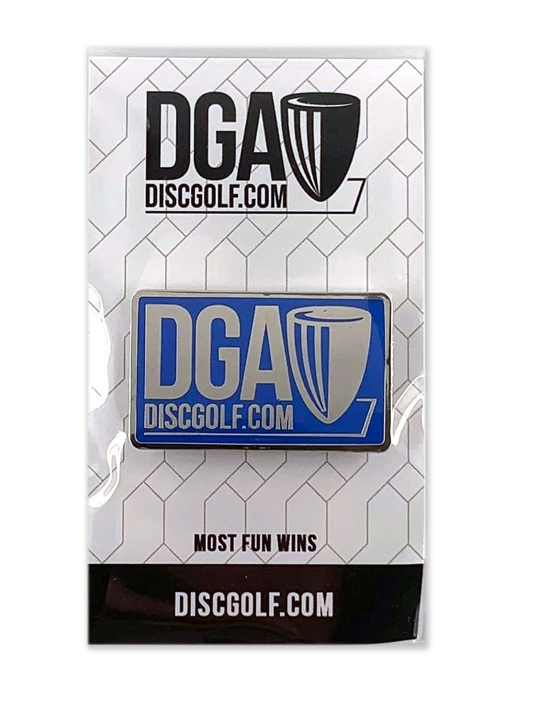DGA Logo Pin • Marshall Street Disc Golf