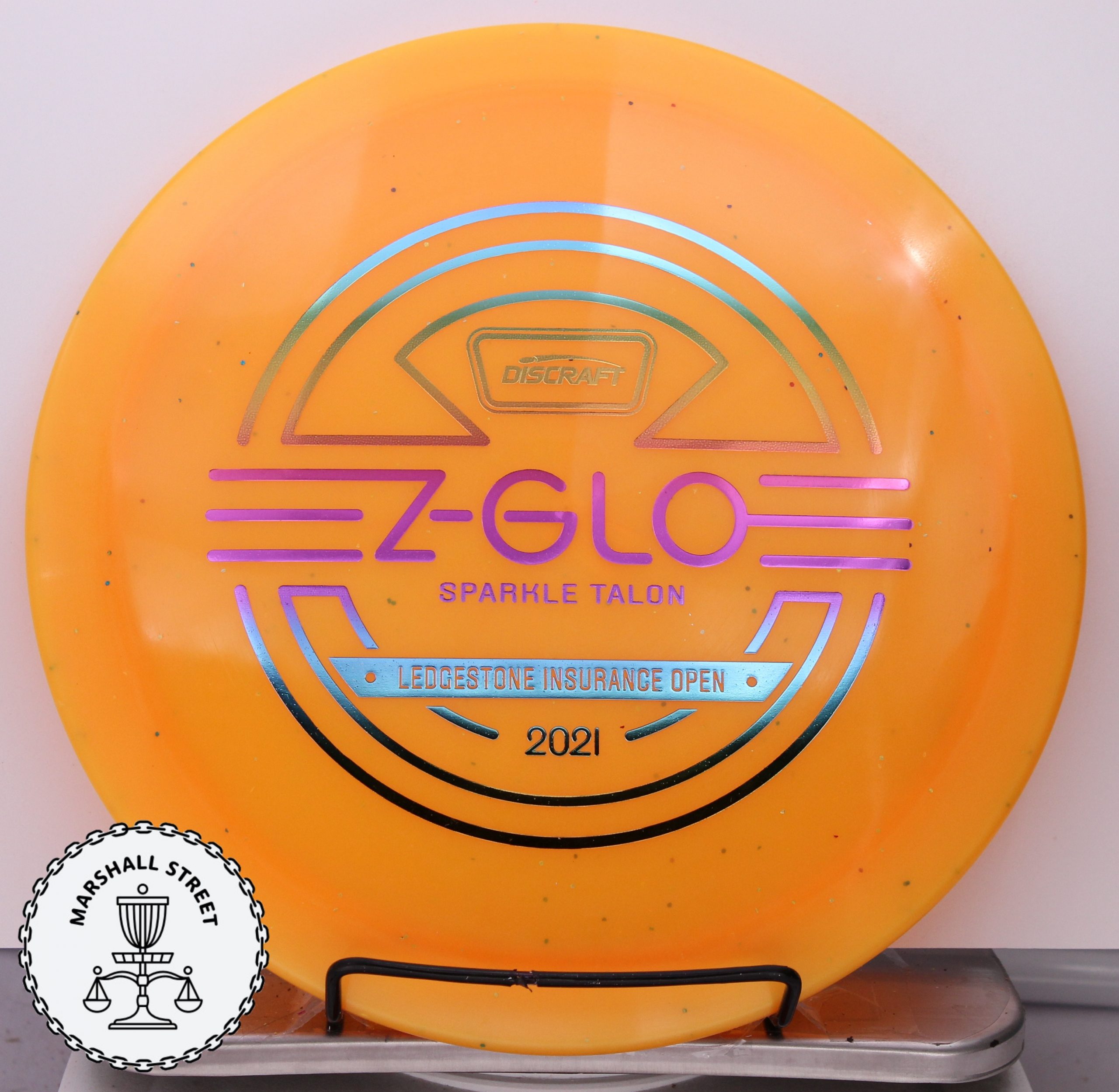 Glo Z Sparkle Talon, '21 LIO • Marshall Street Disc Golf