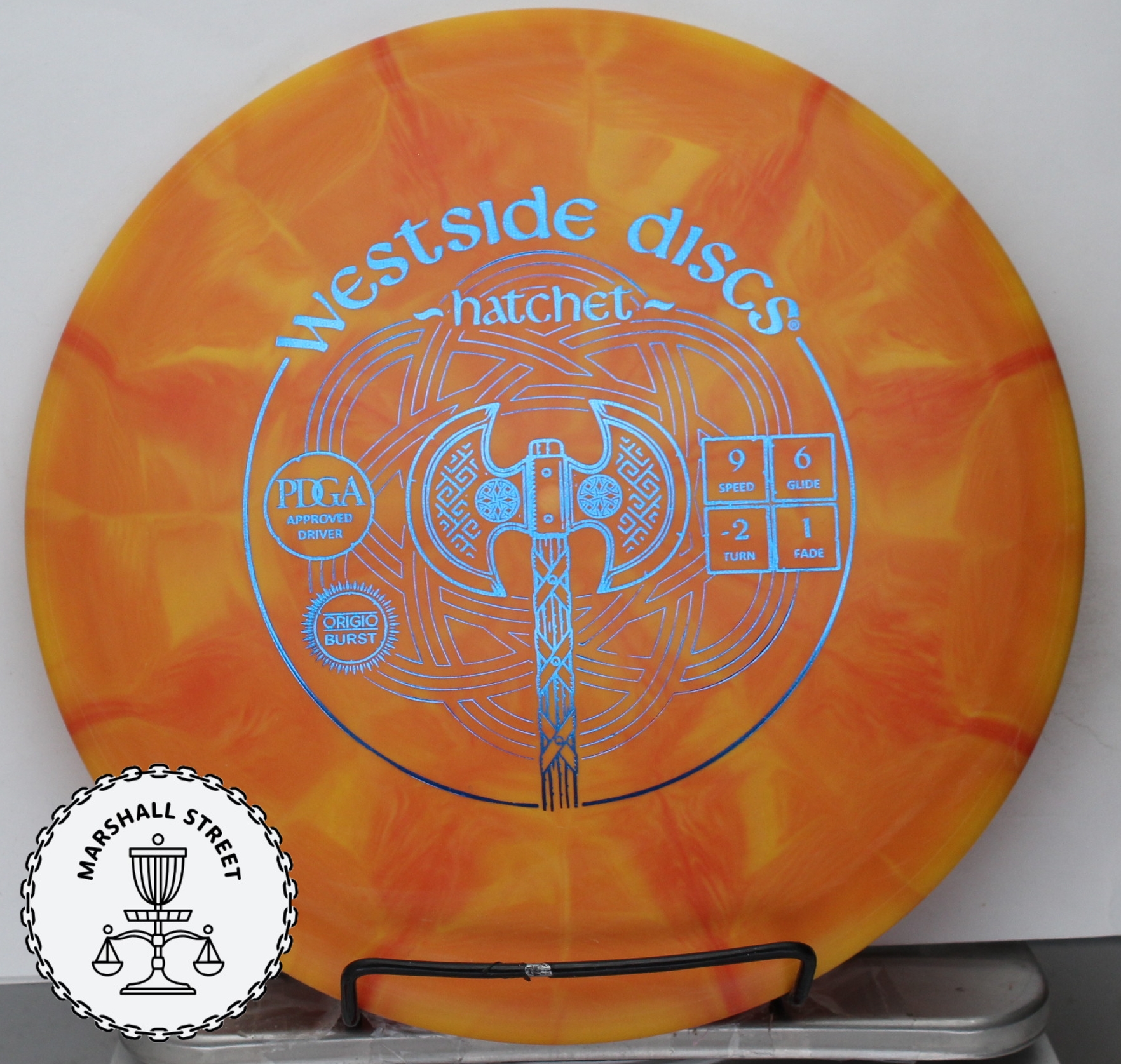 Origio Burst Hatchet • Marshall Street Disc Golf