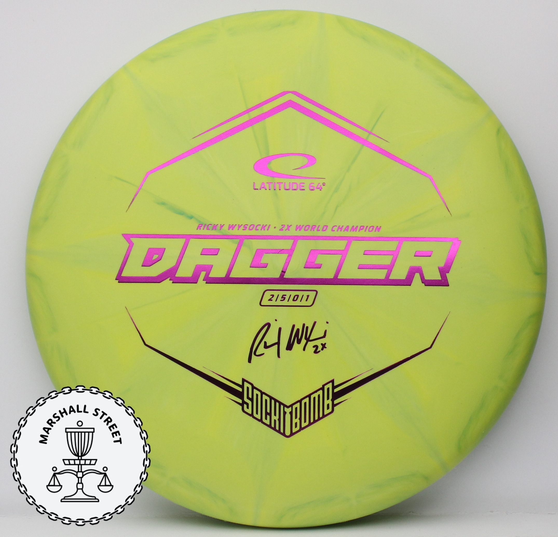 ZeroHard Burst Dagger, Wysocki • Marshall Street Disc Golf